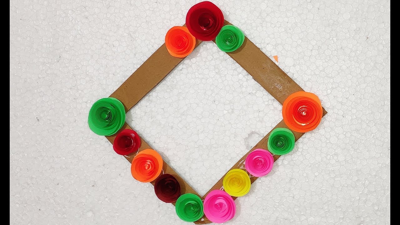 Home decorated wall hanging frame, new year gift, paper work, paper ...