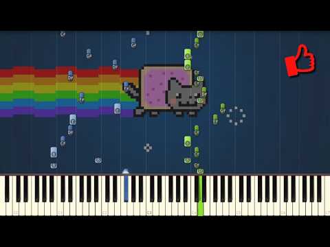 HOW to PLAY NYAN CAT on PIANO