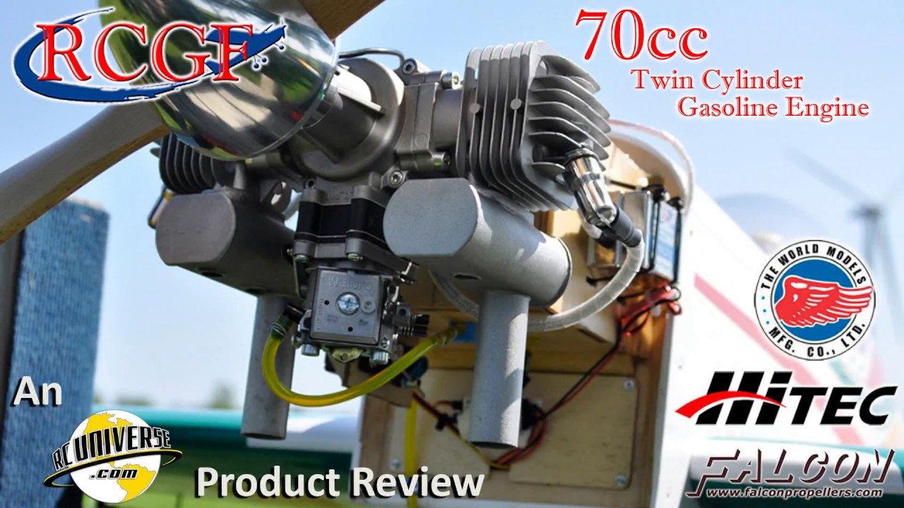 RCGF 70cc Twin Cylinder Gasoline Engine An RCUniverse Product Review ...