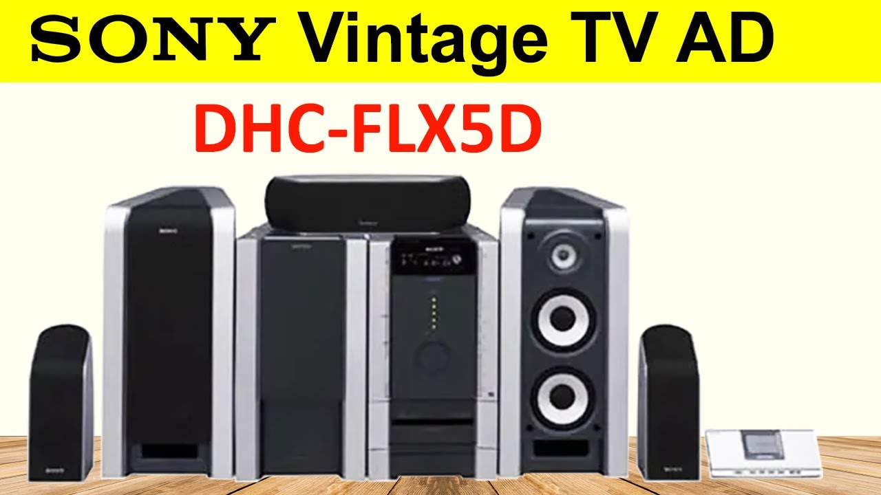 Sony vintage TV commercial AD_DHC-FLX5D - YouTube