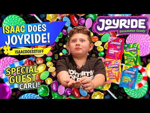 Isaac tries Joy Ride Candy for the first time! - YouTube