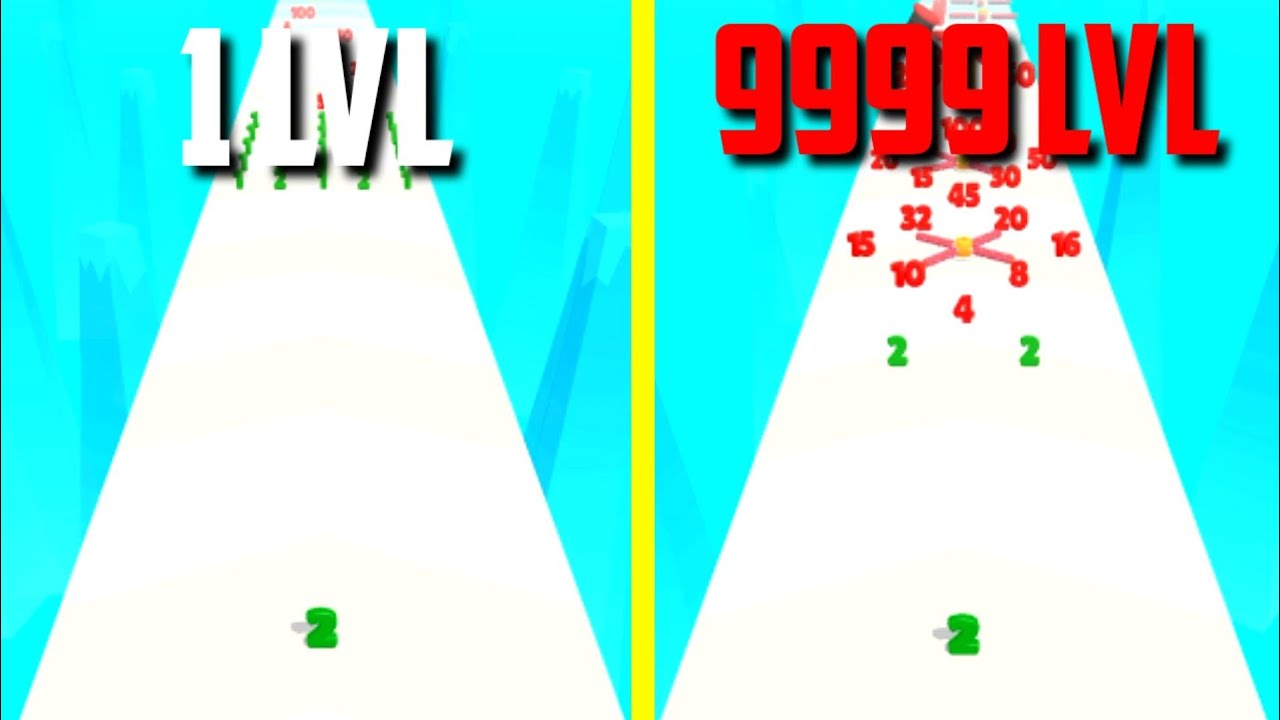 MAX LEVEL in Merge Number Lore Run Gameplay - YouTube