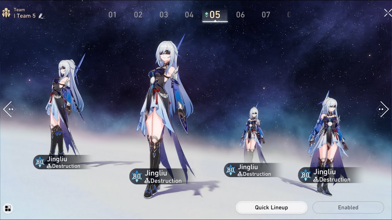 4 Jing Liu Duplicate Team Showcase Vs 5 Hoolay | Honkai Star Rail - YouTube