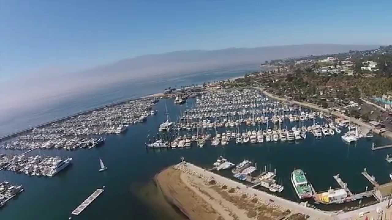 Santa Barbara, California - Drone Flight - YouTube