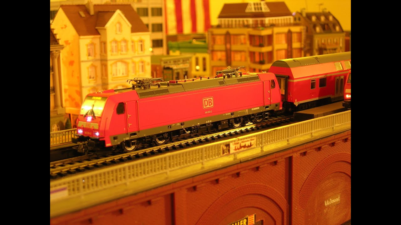HO Scale Deutsche Bahn HD - YouTube