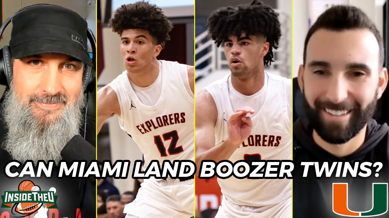 Boozer Twins Visit Miami | Can Miami Land Cameron and Cayden? - YouTube