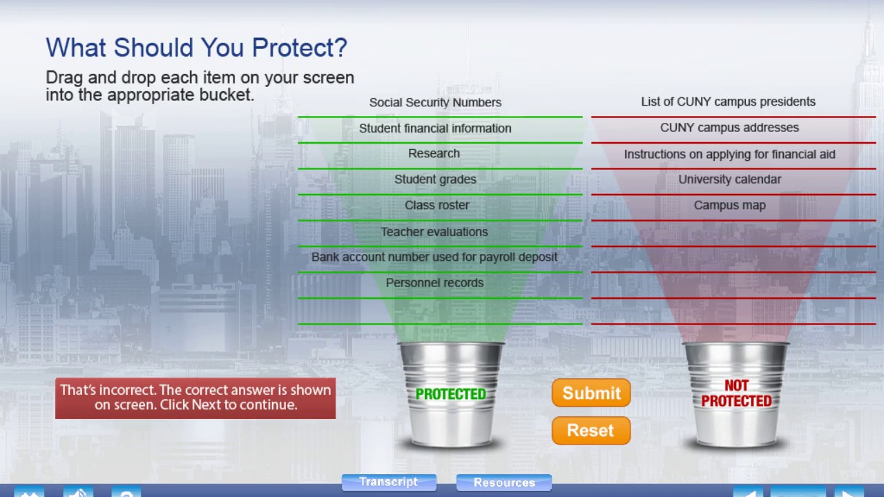 CUNY Employee Information Technology IT Security Course Video Part 1 ...