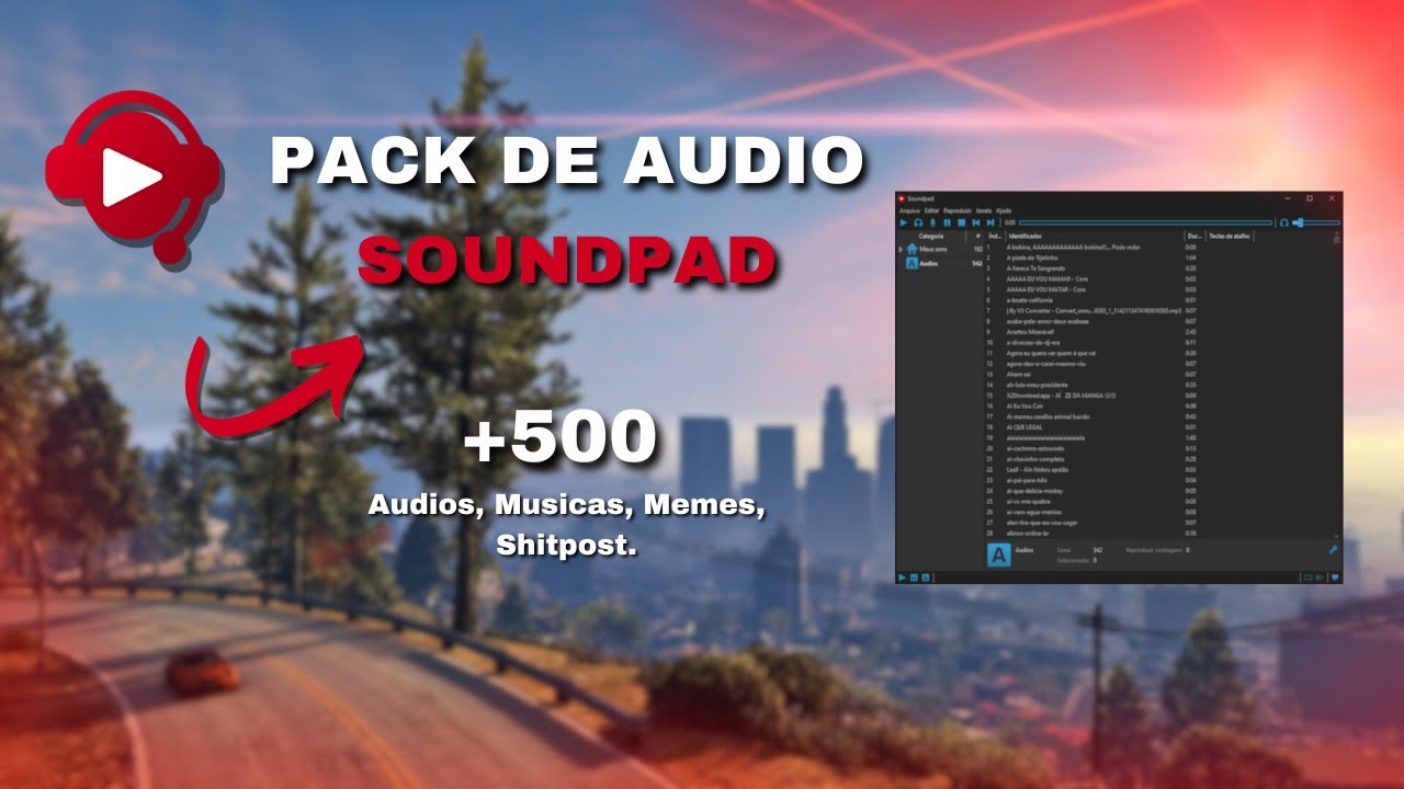 PACK DE AUDIOS SOUNDPAD - 500+ AUDIOS 🔥 - YouTube