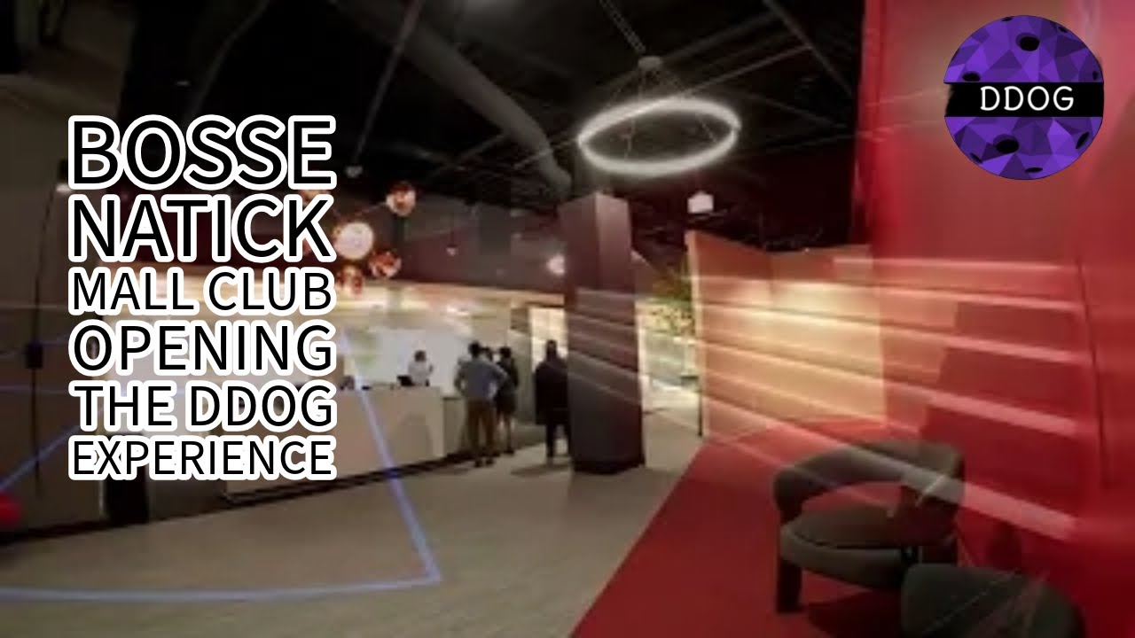 Bosse Natick Mall Pickleball Club Opening - The DDOG Experience - YouTube