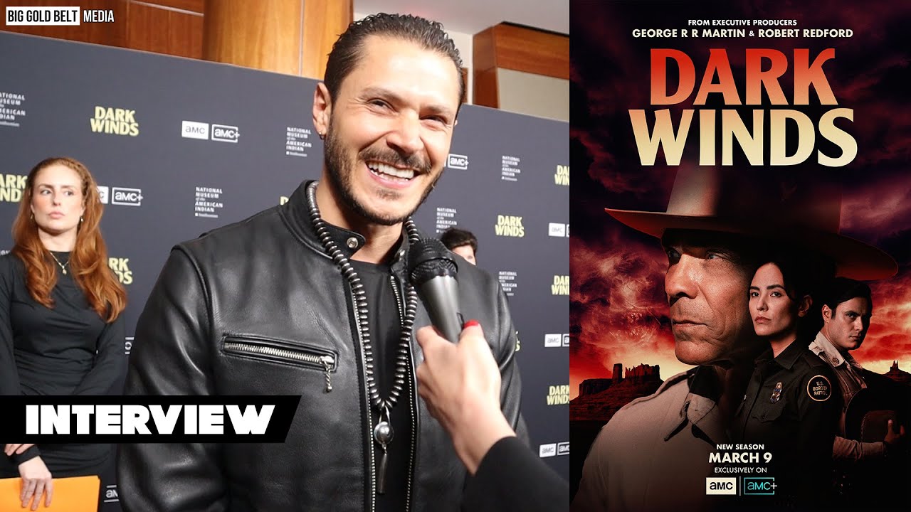 Alex Meraz Interview | "Dark Winds" Season 3 Red Carpet Premiere - YouTube