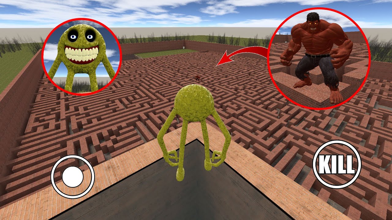 I Became Roblox Innyume Smiley vs RED HULK in Garry's Mod! - YouTube