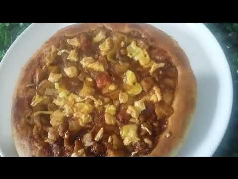 Homemade cheesy chicken pizza recipe 🍕 - YouTube