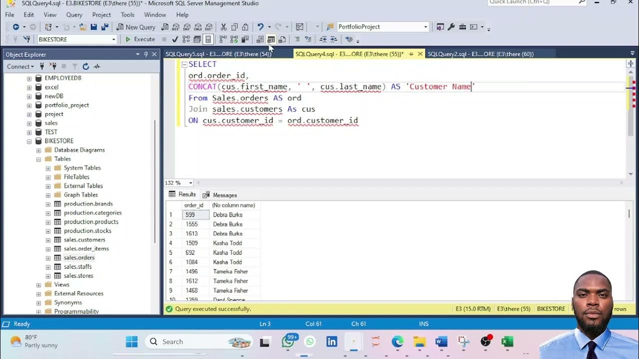 SQL Class Room Project - YouTube