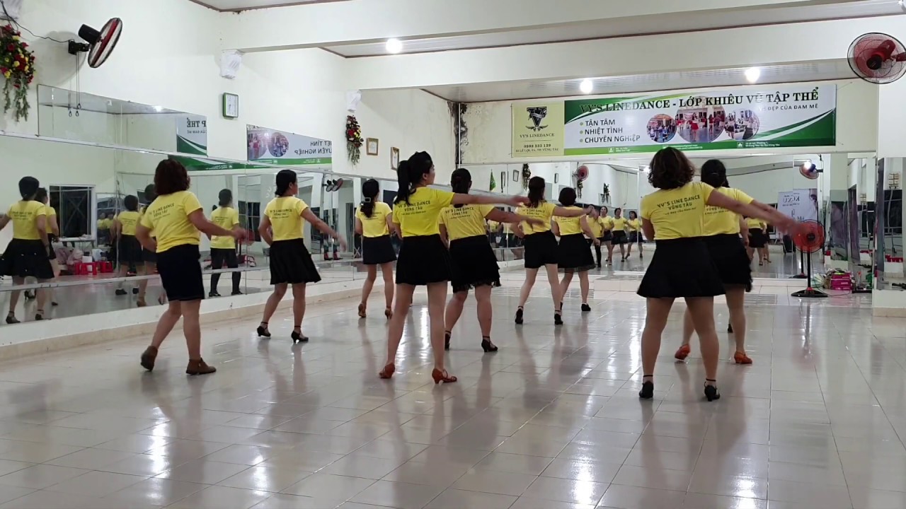 Sofia line dance - Vy's Linedance (Yamaha team) - YouTube