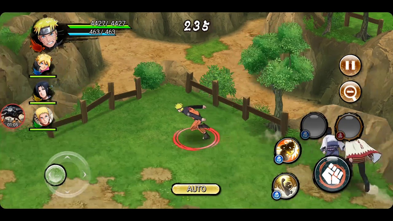 Invading Akatsuki naruto game... | Game Epic - YouTube