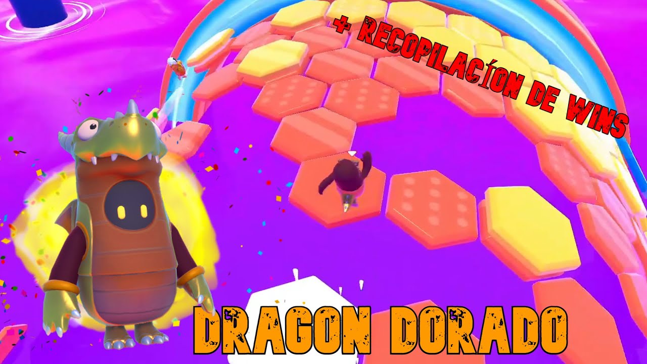 👑Dragón Dorado👑| RECOPILACIÓN DE WINS | Fall Guys Gratis - YouTube