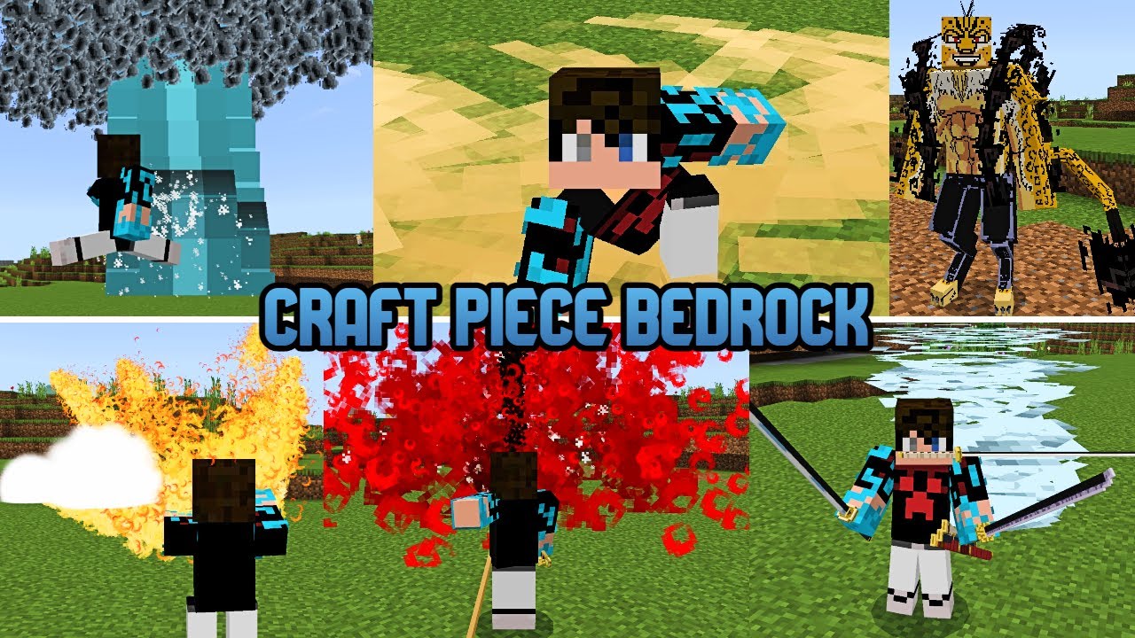 Nuevo Mejor Addon de One Piece para Minecraft PE || Craft Piece Bedrock ...