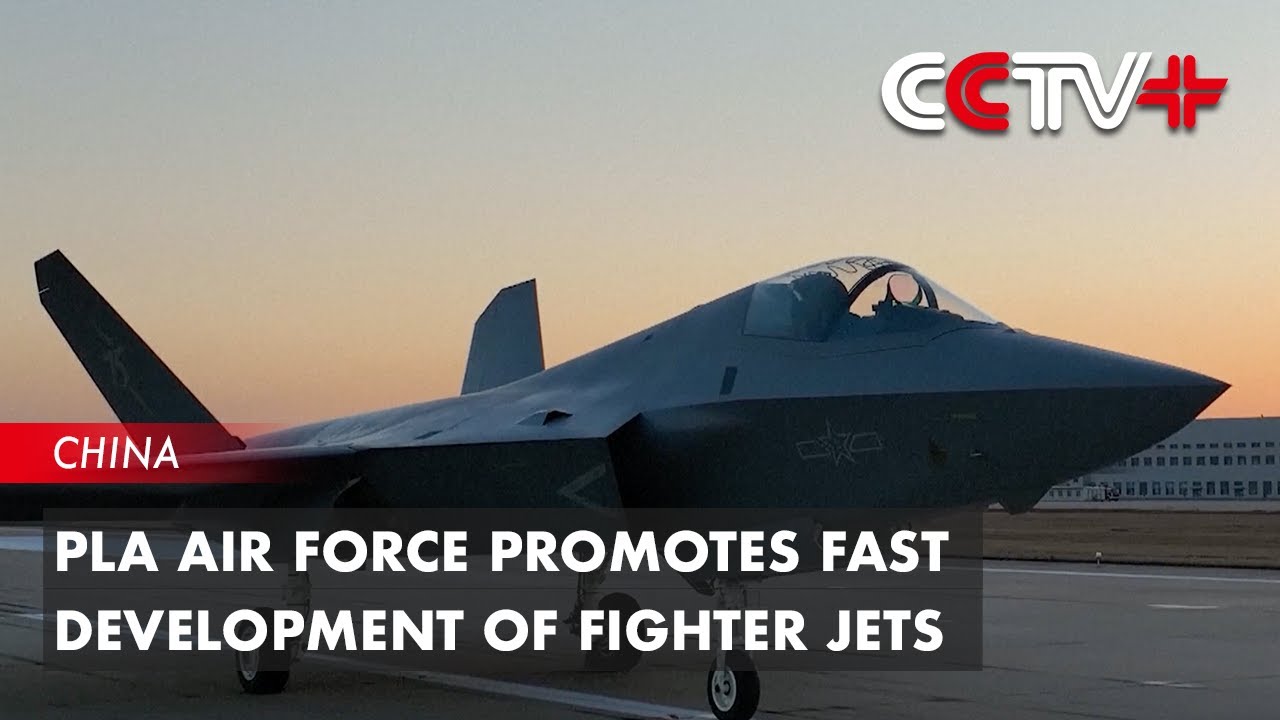 PLA Air Force Promotes Fast Development of Fighter Jets - YouTube