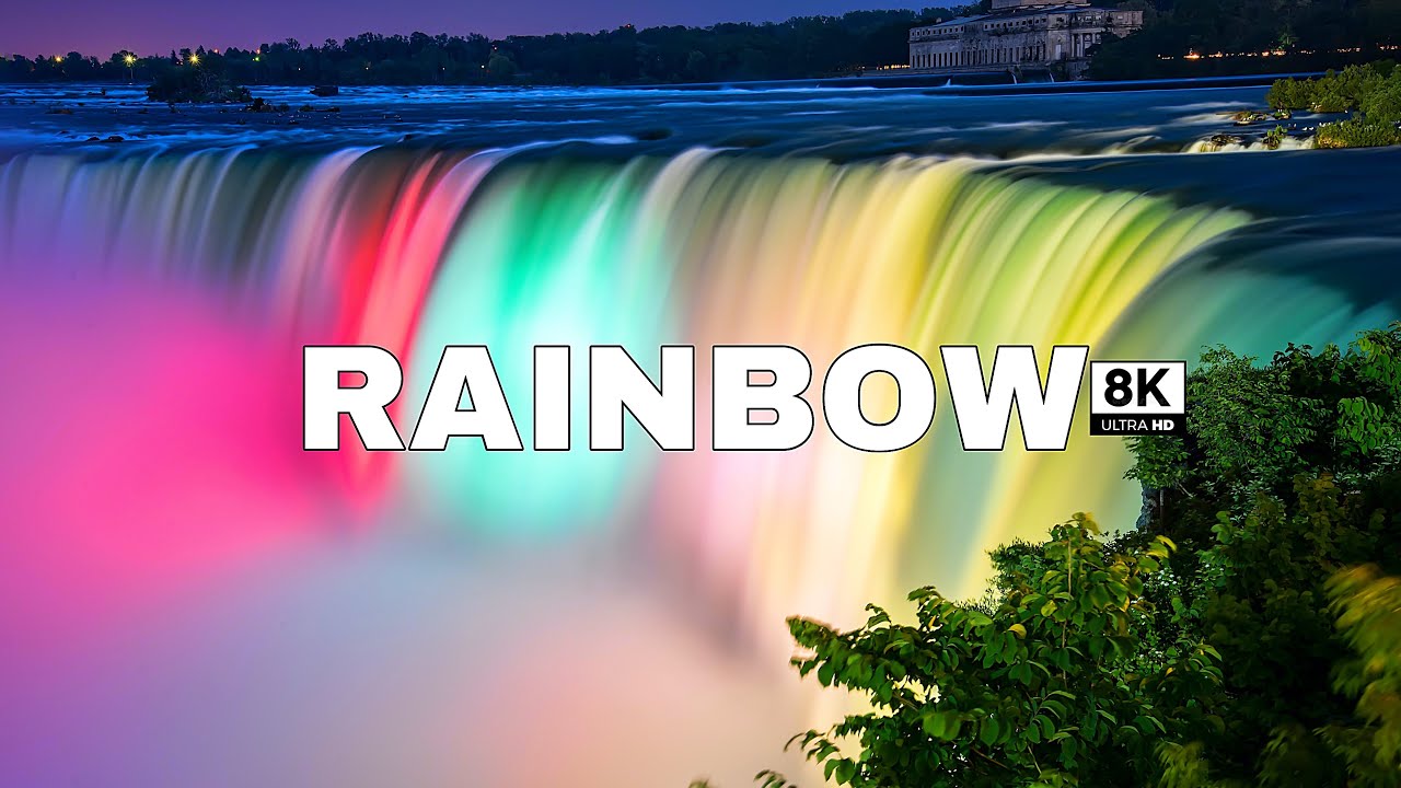 RAINBOW LANDSCAPE 8k ULTRA HDR 60(FPS) - YouTube