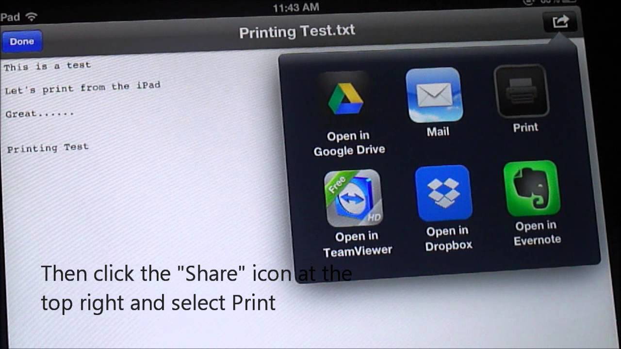 Tech Tip 25 IPad How To Print From Your IPad Or IPhone YouTube Tech Tip 25 IPad How To Print From Your IPad Or IPhone YouTube