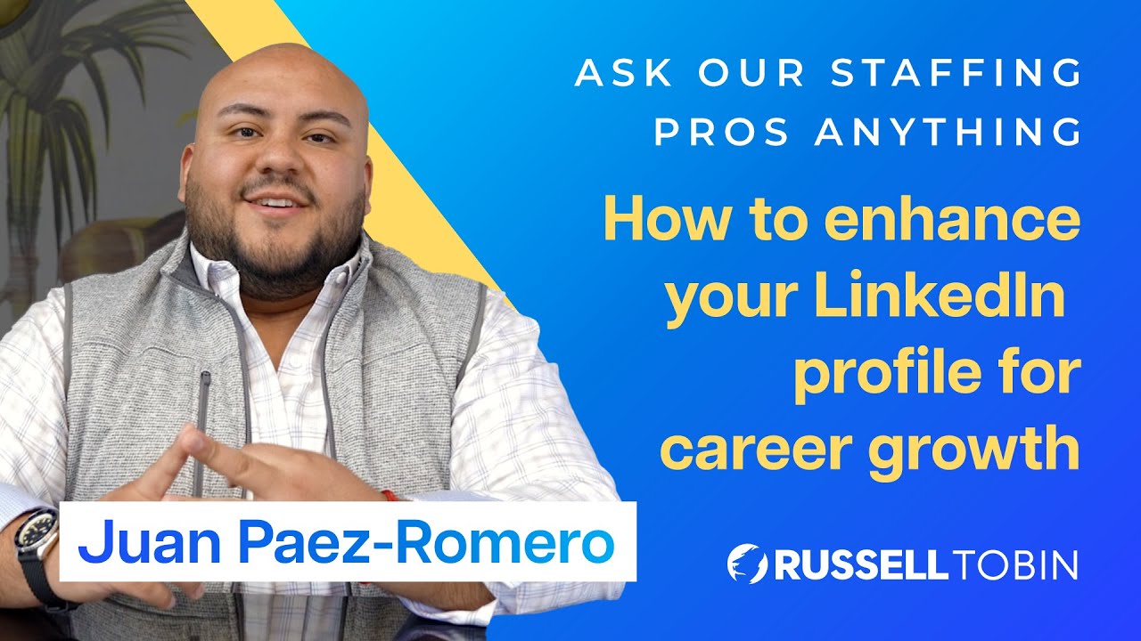 How to Enhance your LinkedIn Profile for Career Growth - YouTube