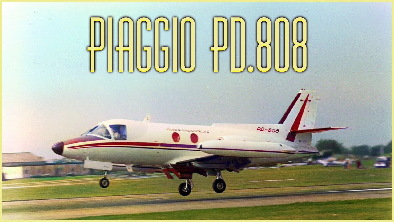 Piaggio PD.808: Rare Cold War Jet - Why It Failed but Survived - YouTube