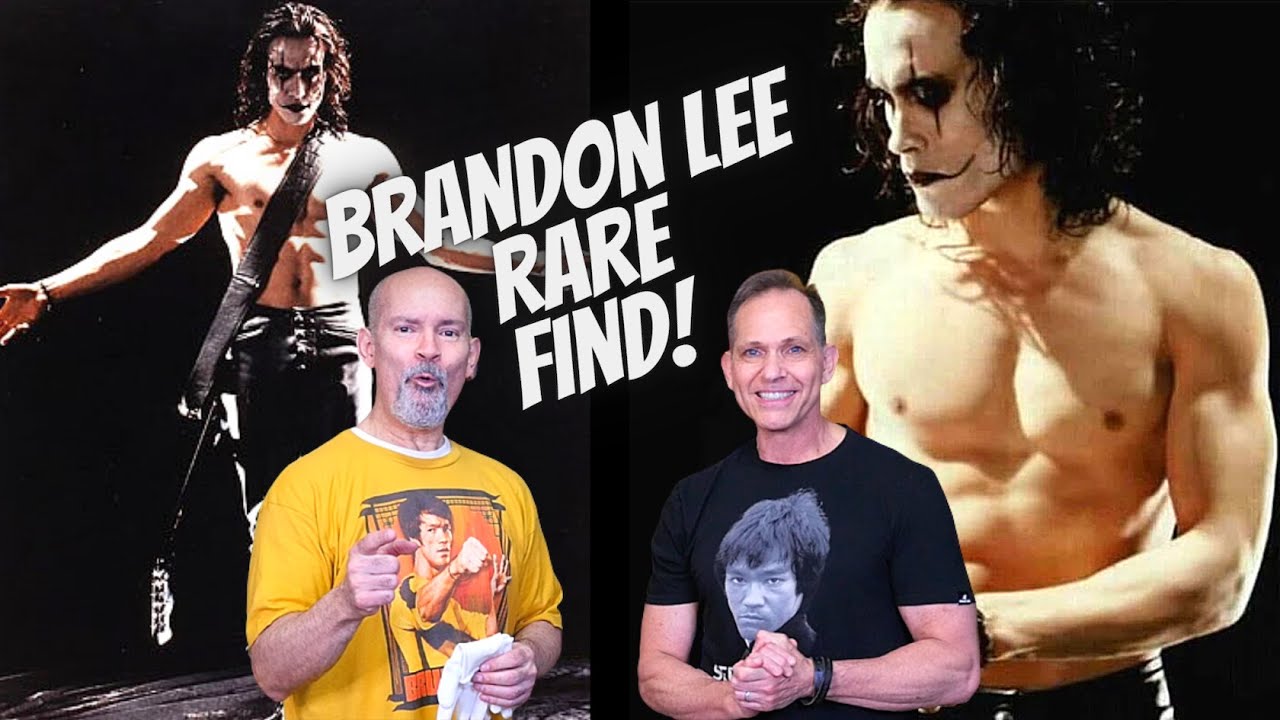 BRANDON BRUCE LEE Rare Original "CROW" Collectible | Brandon Lee items ...