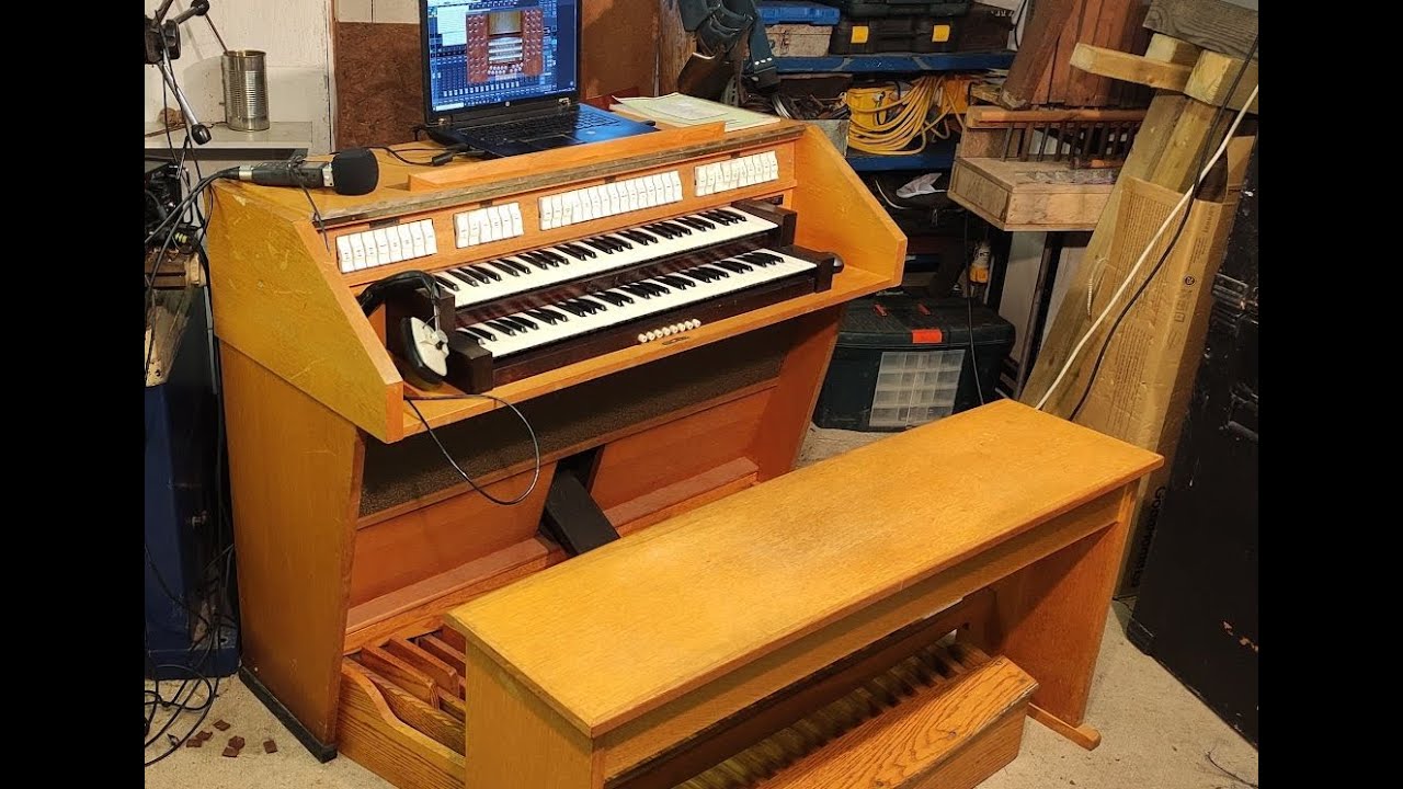 Covid Quarantine Organ Building Challenge - A 40 year old organ console ...