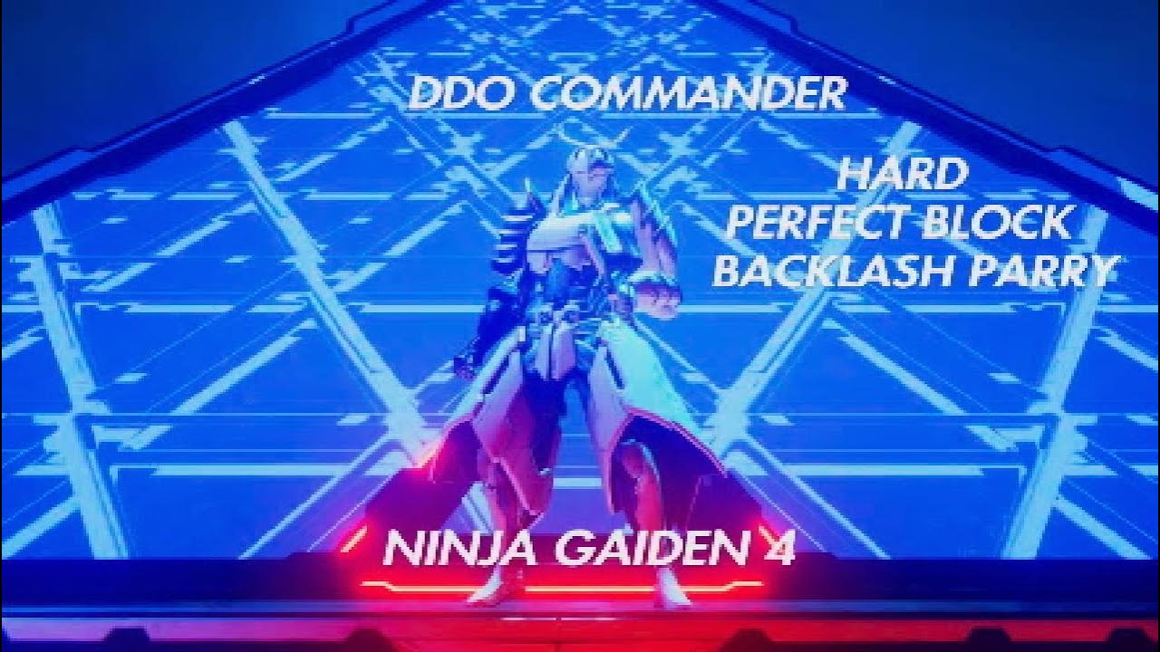 NINJA GAIDEN 4 DDO COMMANDER BOSS FIGHT | HARD - YouTube