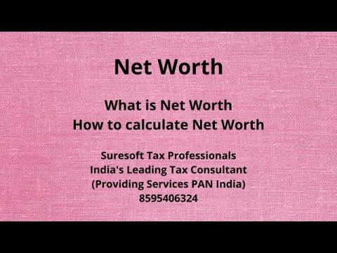 What is Net Worth, How To Calculate Net Worth , Importance, Company Net ...