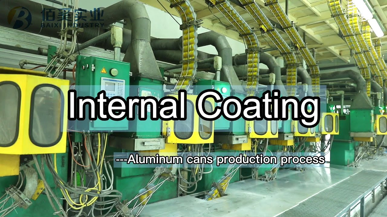 Internal Coating How its-made aluminum cans - YouTube