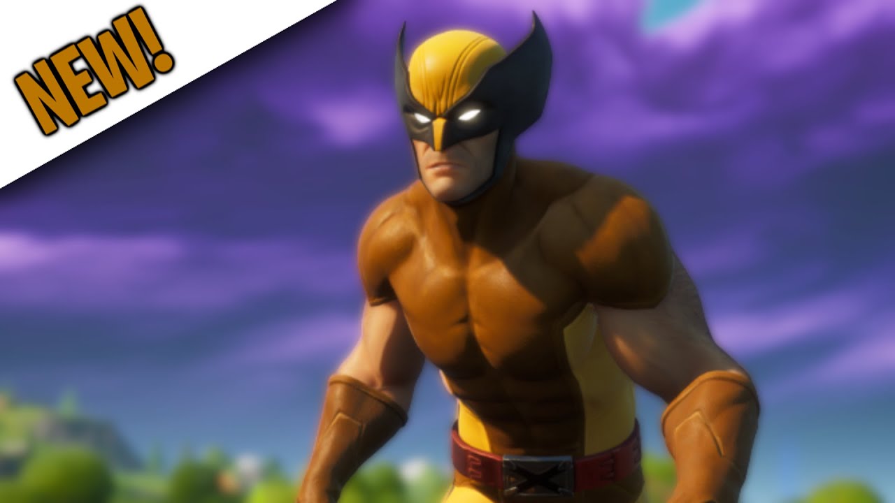 Fortnite - *LEAKED* WOLVERINE CLASSIC SKIN GAMEPLAY! (Second Style ...