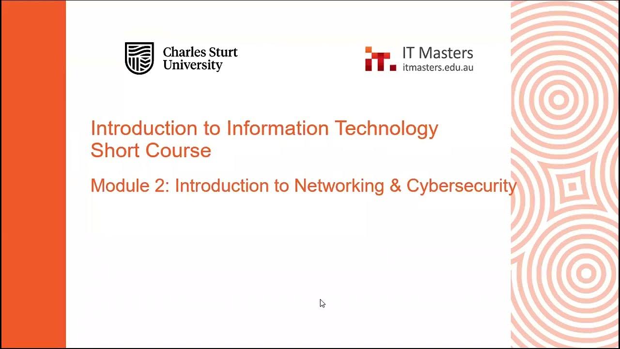 Free Short Course: IT Basic Fundamentals - Module 2 - YouTube