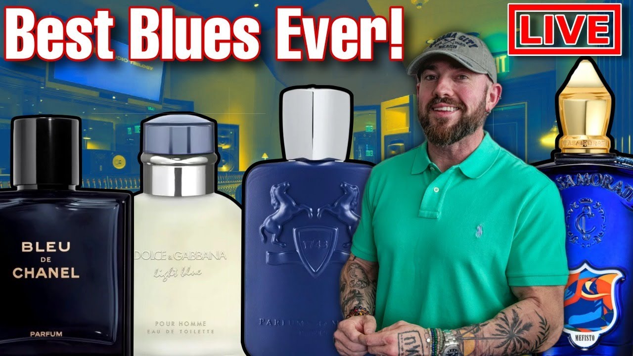 The 15 Best Blue Fragrances Ever Made? TLTG LIVE - YouTube
