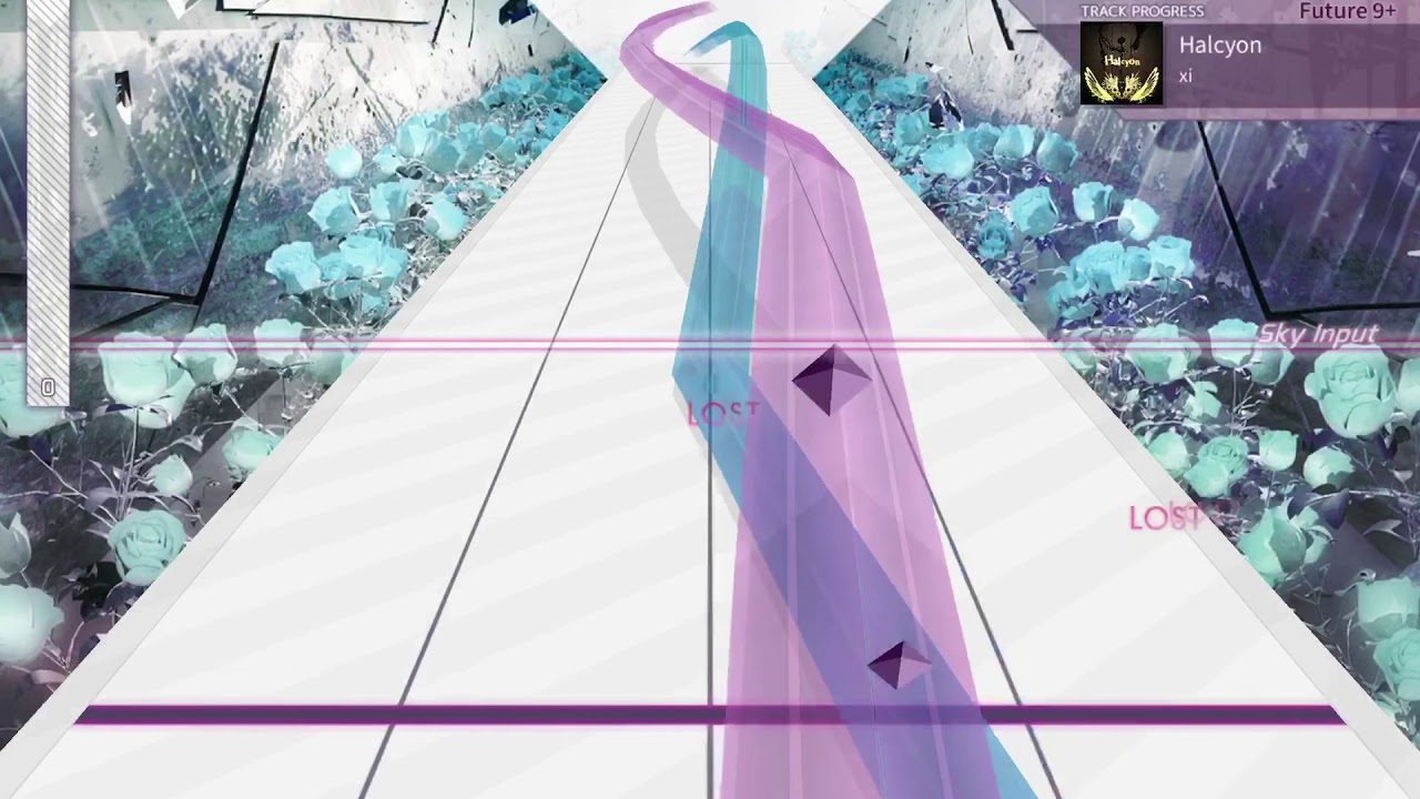 【Arcaea】 Halcyon [FUTURE 9+] Chart View - YouTube