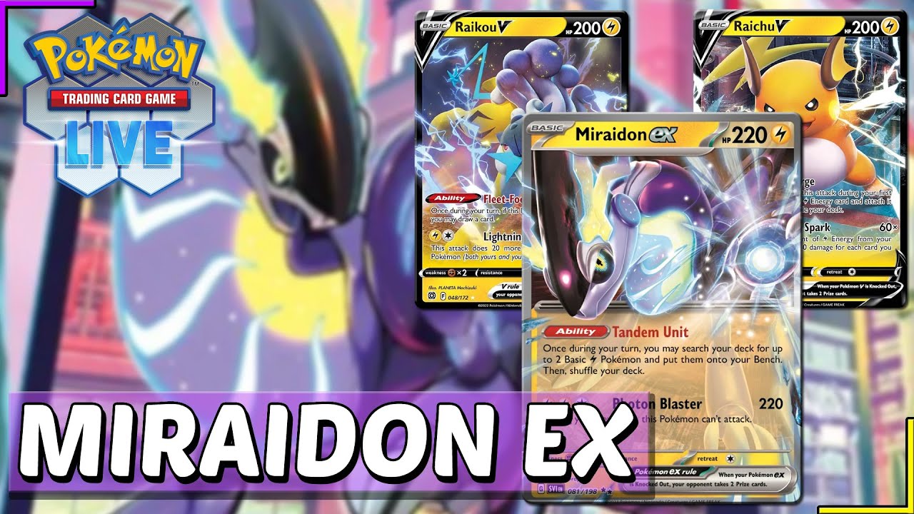 [Miraidon ex] Off To A Shaky Start! [Pokemon TCG Live] - YouTube