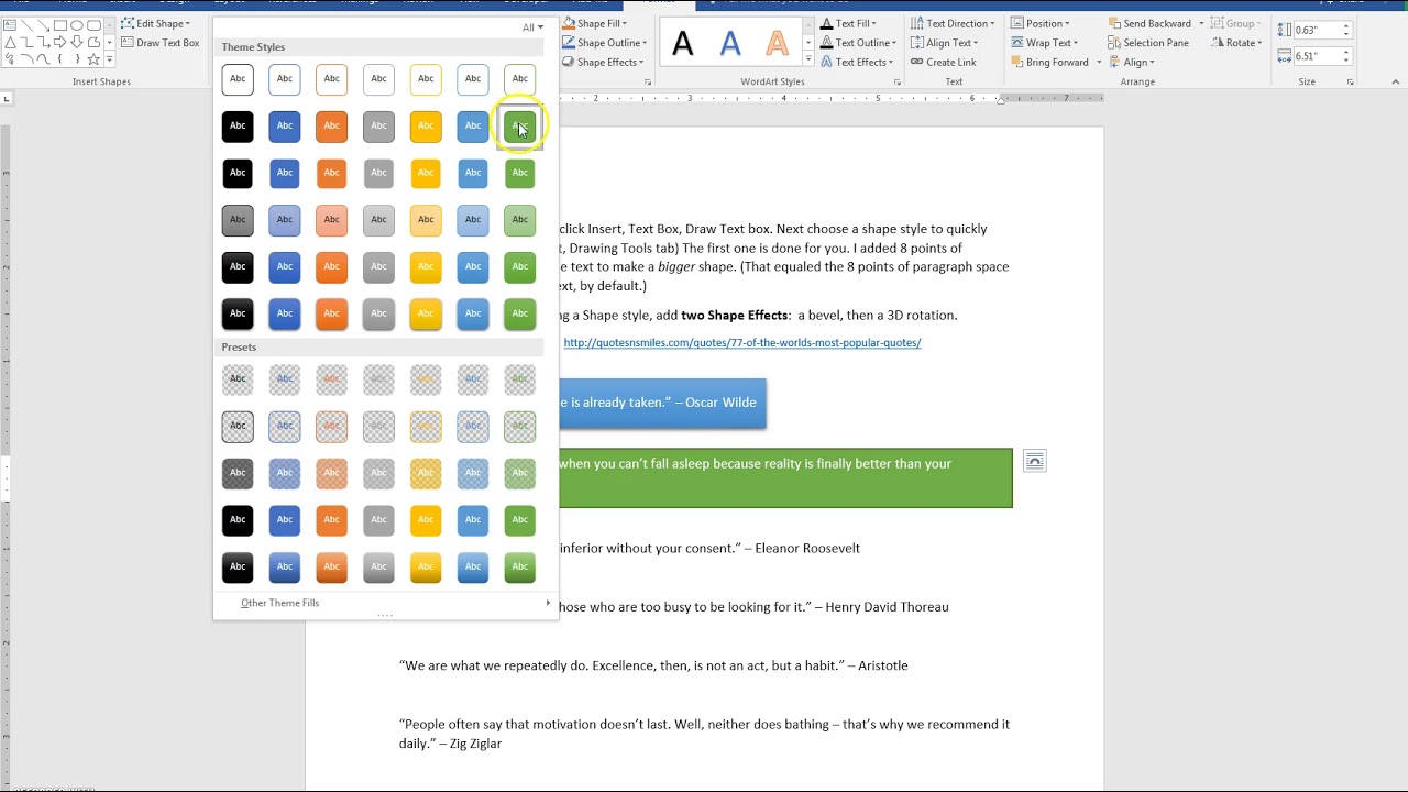 7 Text box - YouTube