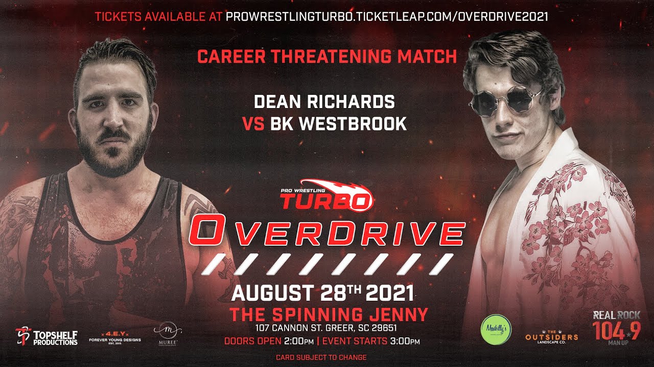 Dean Richards vs BK Westbrook [FULL MATCH | Overdrive 2021] # ...