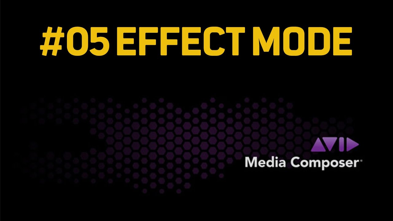 AVID Tutorial 05 (english) - how to use effects, effect mode, resize ...