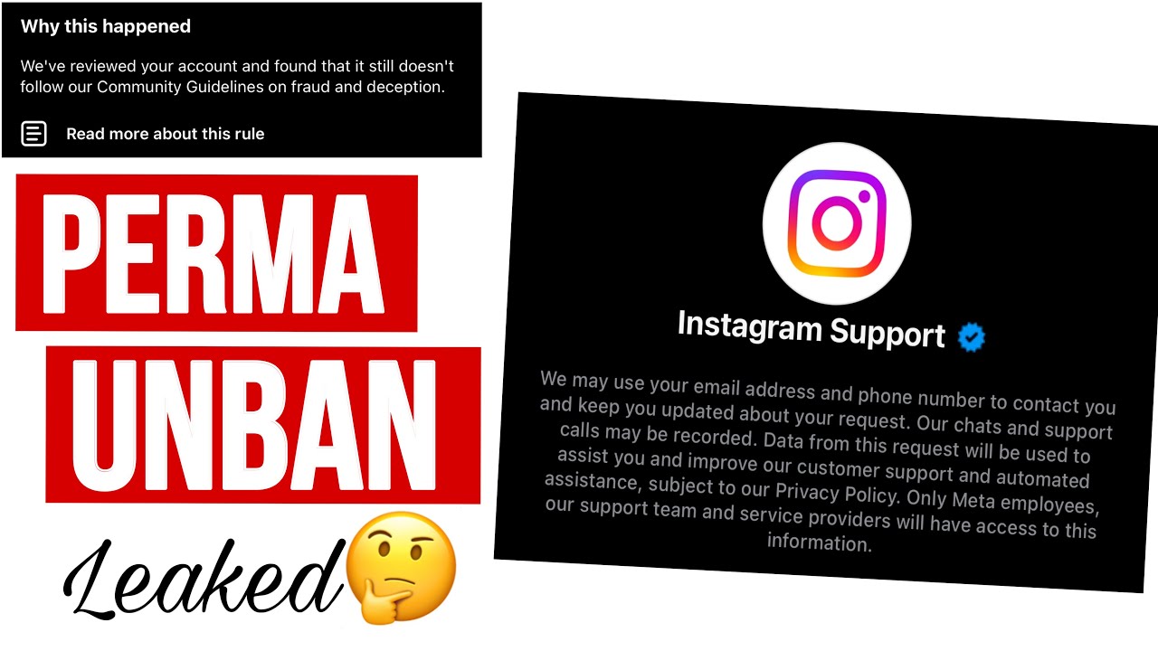 How To Unban Instagram Account | how to unban instagram disabled ...