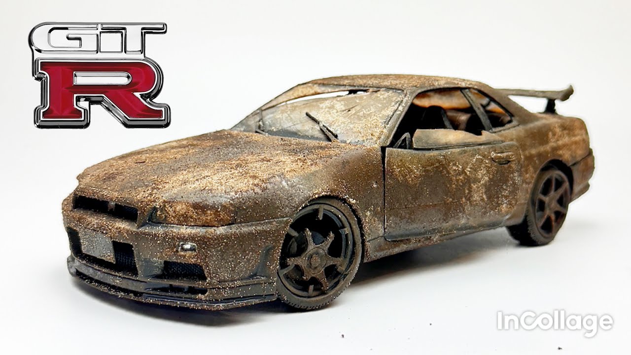 Restoration Abandoned Nissan Skyline GT-R R34. Restore and Rebuild ...