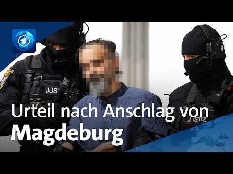 Urteil in Magdeburg: Taleb A. zu lebenslanger Haft verurteilt