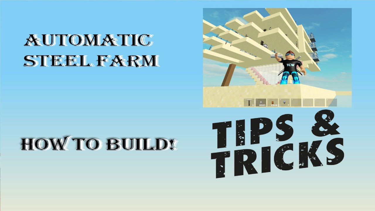 Automatic Steel Mill Design Roblox Islands Compatible with Mobile Users ...