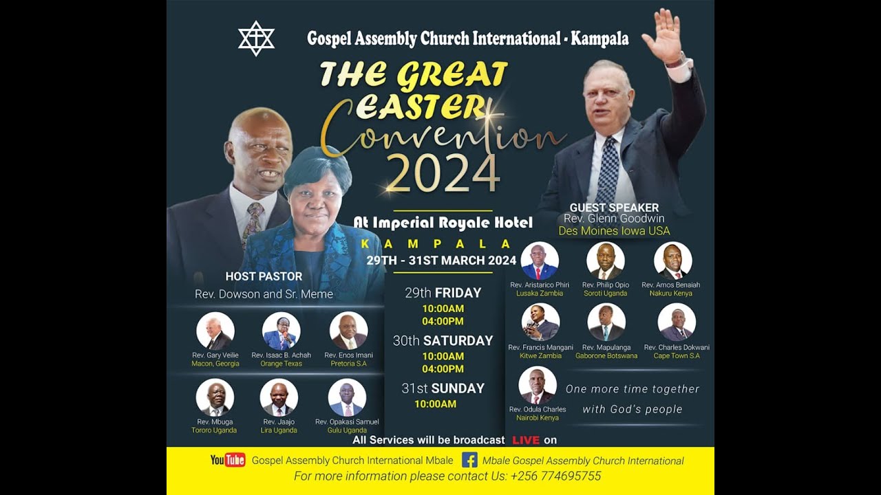The Great Easter Convention 2024 SUNDAY MORNING - YouTube