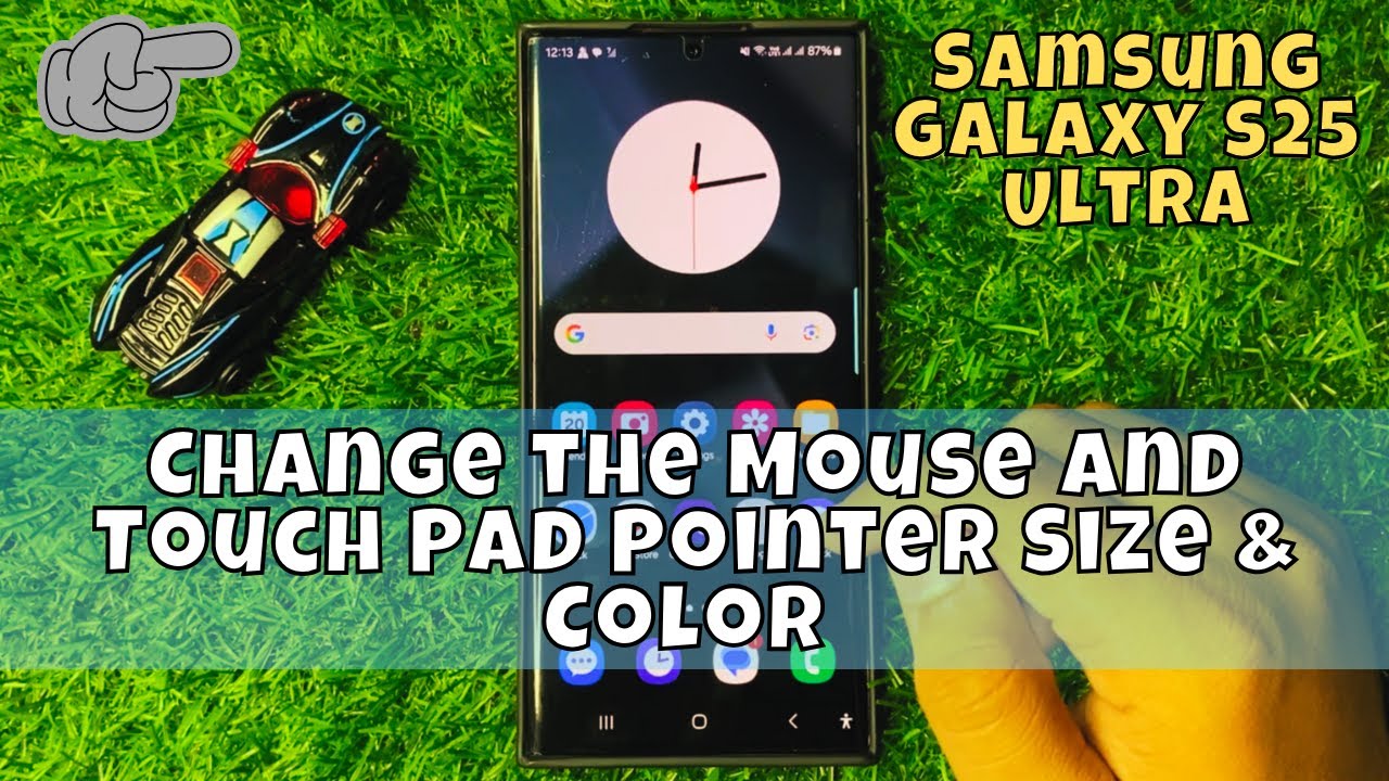 How to Change the Mouse and Touch Pad Pointer Size & Color Samsung ...