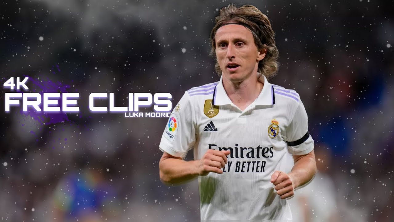 LUKA MODRIC • FREE CLIPS NO WATERMARK • 4K 60FPS - YouTube