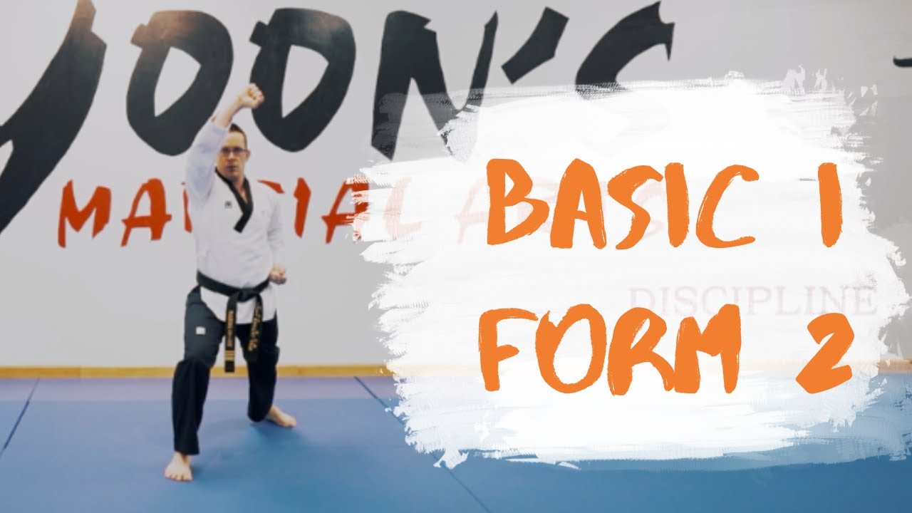Kibon Poomsae 2 (Basic I Form 2) - YouTube