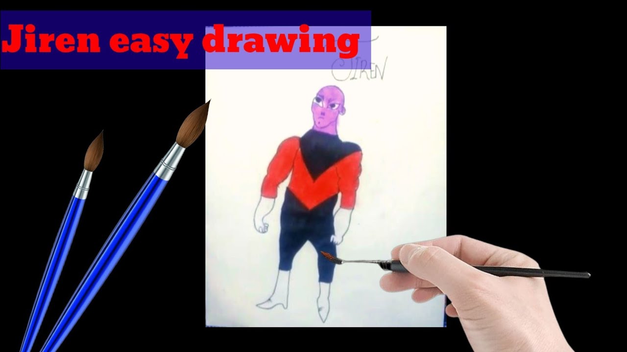 HOW TO DRAW A JIREN|| JIREN EASY DRAWING - YouTube