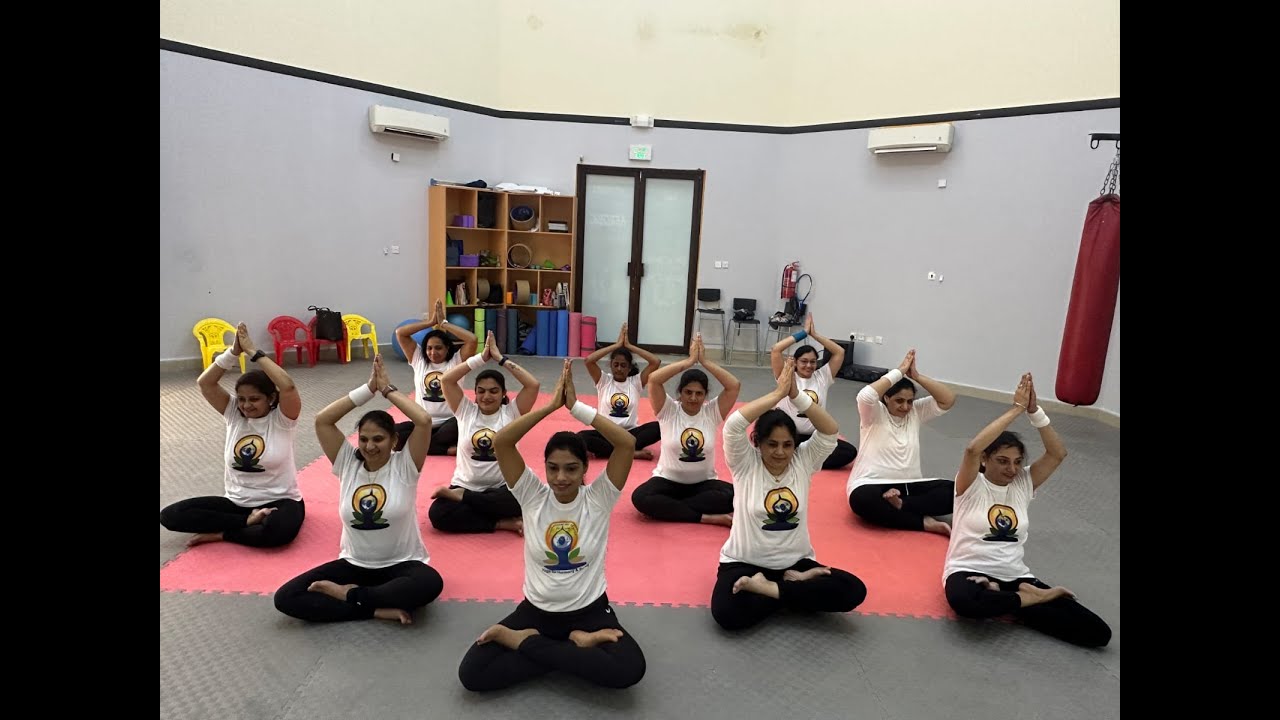 Musical Yoga Performance - YouTube