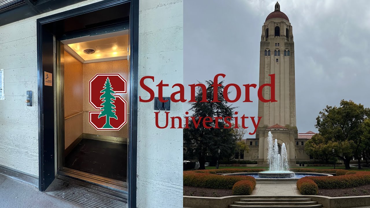 Cool OTIS Traction Elevator - Hoover Tower, Stanford University ...